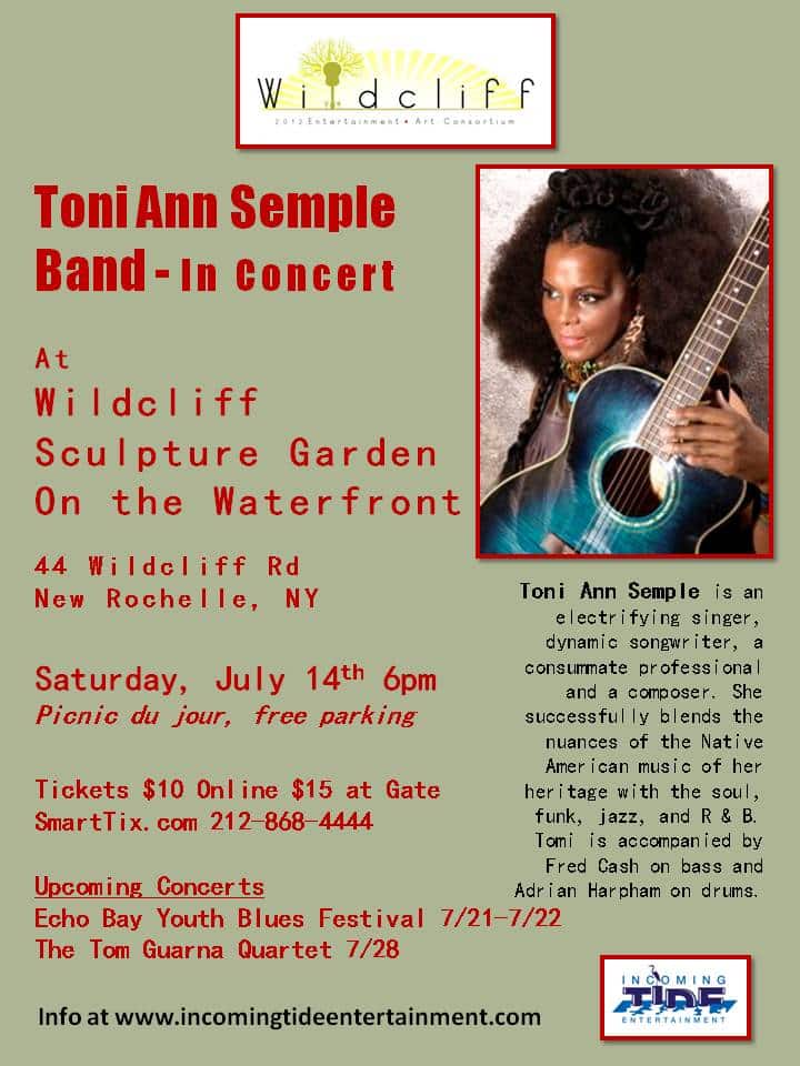 The Toni Ann Semple Trio at Wildcliff Sculpture Garden July 16th 6pm ...