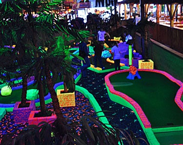 Funfuzion’s Grand Opening of The New Yucatan Glow-in-The-Dark Mini Golf ...