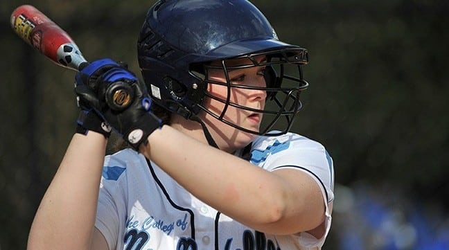 Blue Angels Softball Outpaced by Briarcliffe College - Talk of the Sound
