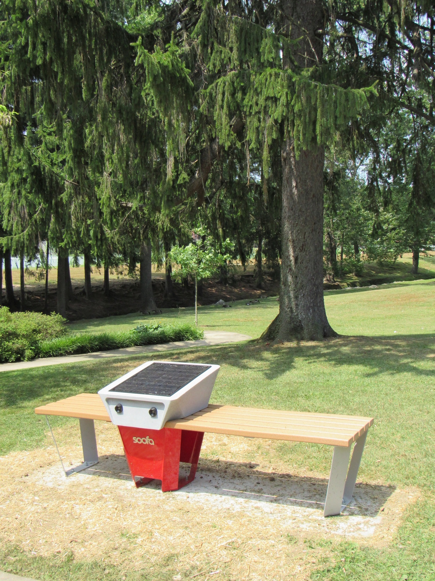 SOOFA benches installed in New Rochelle parks - Talk of the Sound