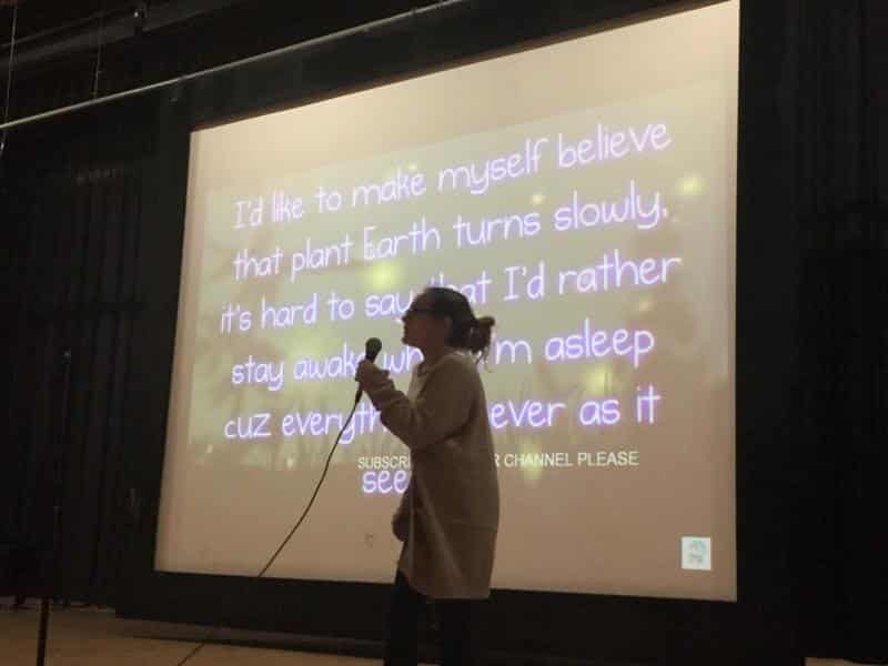 ALMS Karaoke Night Raises Funds for Music Festival Trip - Talk of the Sound