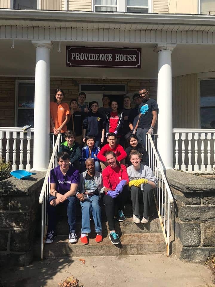 Thirty students From the New Rochelle High School Chapter of the ...