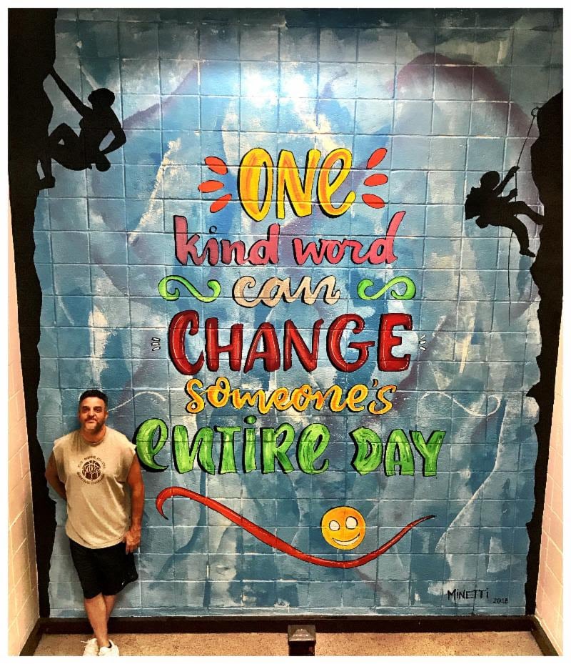 New ALMS Mural Spreads Message of Kindness - Talk of the Sound