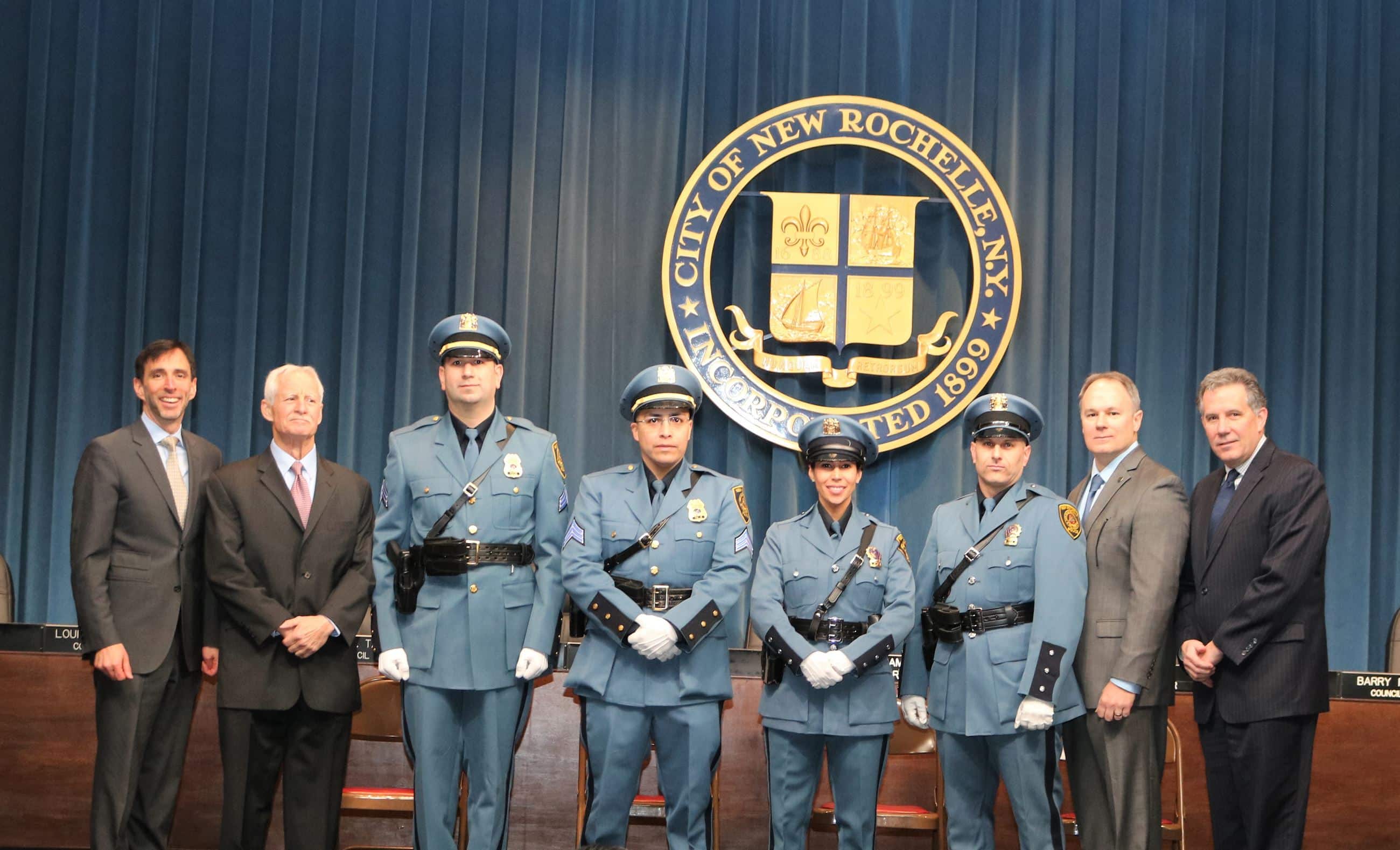 New Rochelle Police Department Promotional Ceremony - Talk of the Sound