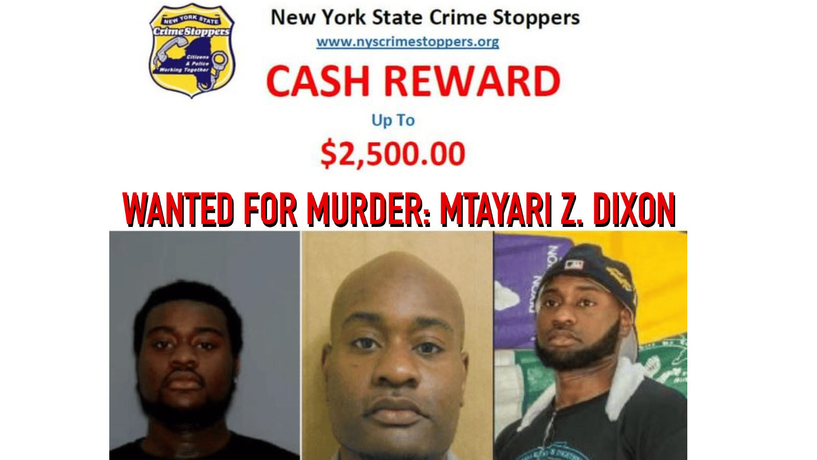 New York State Crime Stoppers Offers $2,500 Reward in Boogie Nation ...